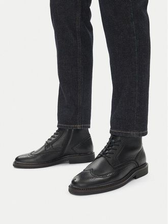 Gino Rossi Gino Rossi Schn&uuml;rschuhe EO-Y51-451-AB102 Schwarz