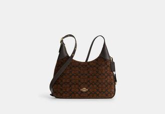 Coach Ella Schultertasche Aus Signature-Chenille