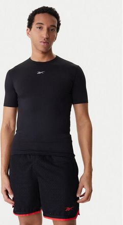 Reebok Technisches T-Shirt RK25599CCM Schwarz Slim Fit