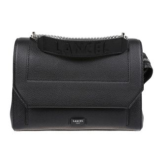 Lancel Schwarze Ninon Flap Tasche - - Bags - Damen - Schwarzk - ONE SIZE