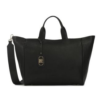 Kazar Schwarze gro&szlig;e weiche Ledertasche - - Bags - Damen - Schwarzk - ONE SIZE