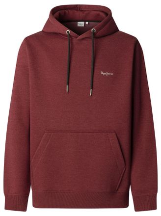 Pepe Jeans London Herren Griffin Hoodie Sweatshirt, Rot (Rot), S