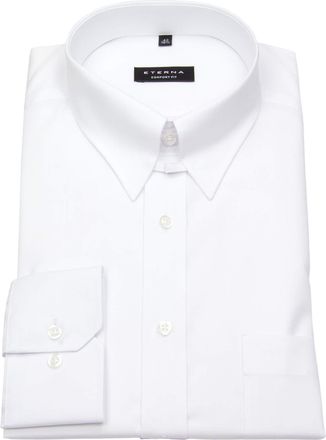 Eterna Hemd Comfort Fit Tabkragen wei&szlig;, Gr&ouml;&szlig;e 45