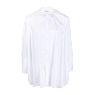Comme Des Gar&ccedil;ons Wei&szlig;es Baumwollhemd mit Seitenschlitzen - - Shirts - Herren - Wei&szlig; - XS