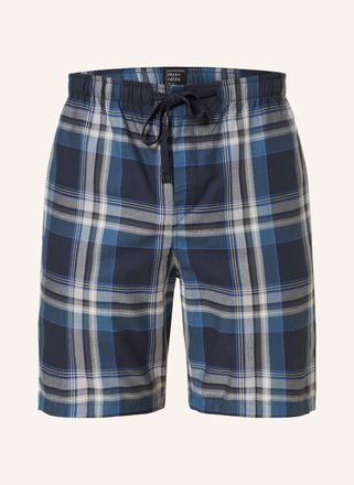 Schiesser Schlafshorts Mix+Relax blau