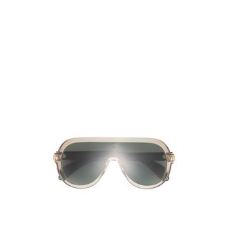 Moncler Moncler Sunsette Pilot Sunglasses, Unisex, White, Size: 130