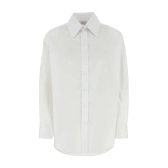 Alexander McQueen Wei&szlig;es Elegantes Hemd Damenmode - - Blouses & Shirts - Damen - Wei&szlig; - L