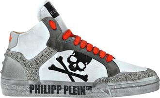 Philipp Plein High-Top Sneakers Retrokickz - - Shoes - unisex - Wei&szlig; - 37 EU