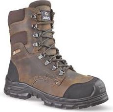 Jallatte Rangers de sécurité Marron et Noire JALSEQUOIA SAS S3 CI SRC 41 Marron/Noir