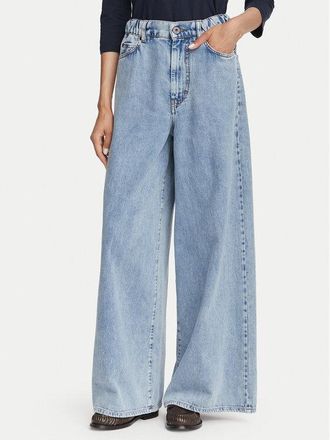 Max Mara Jeans Zattera 2625186031 Blau Wide Leg