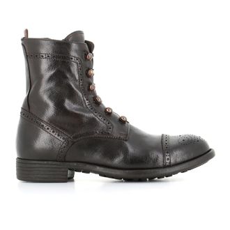 Officine Creative Ebony Leder-Stiefelette - - Shoes - Damen - Schwarzk - 40 EU