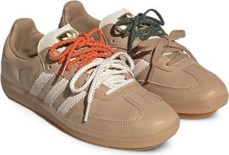 adidas Leather With Gum Sole Sneakers
