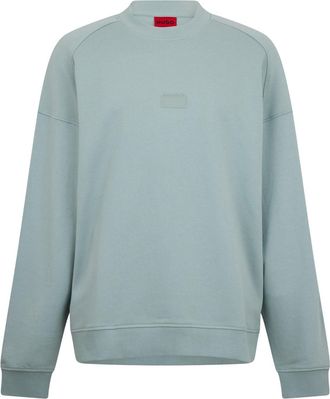 HUGO BOSS Delastcrew Sweatshirt f&uuml;r Herren, Raglan&auml;rmel, Raglan&auml;rmel (Pastellgr&uuml;n)