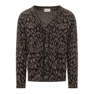 A Paper Kid Cardigan en maille - Homme - Pulls - Brun - Taille: S