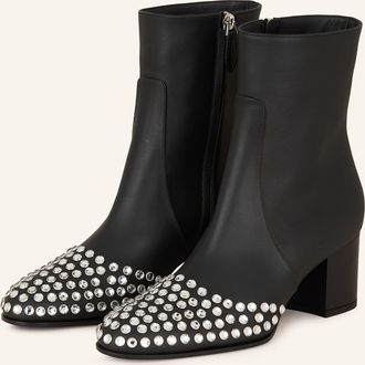 Alaia Alaïa Stiefeletten Mit Schmucksteinen schwarz
