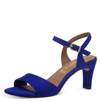 Tamaris Sandalette Damen Vegan Elegant blau,EU 40