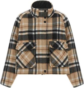 Pinko Manteau Court - Multicolore