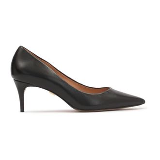 Kazar Schwarze Lederpumps Niedriger Absatz.Dieses Produkt f&auml;llt klein aus. - - Shoes - Damen - Schwarzk - 41 EU