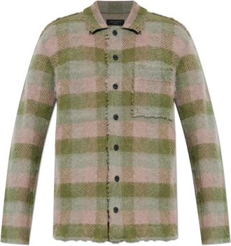 AllSaints Homme, Chemises, Vert, Taille: XS Chemise Adler