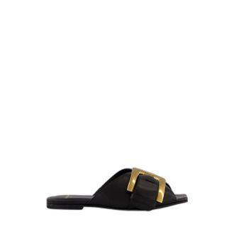 Balmain Anthem Mules - Femme - Chaussures - Noir - Taille: 36 EU