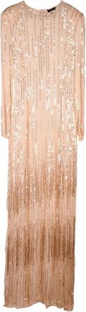 Elisabetta Franchi Femme, Robes, Rose, Taille: 38 FR Abito lungo dritto