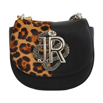John Richmond Real Leder Schultertasche Lubila - - Bags - Damen - Schwarzk - ONE SIZE
