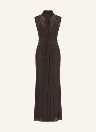 Reiss Reiss Mesh-Kleid Daniella braun
