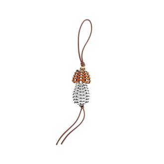 Loewe Suna Fujita Mushroom Charm in Classic Calfskin