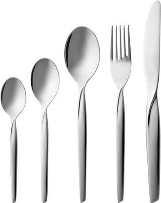 Gense Twist Besteck Set 12 Personen, Essbesteck 12 Personen Sp&uuml;lmaschinenfest, &Auml;sthetisches und Hochwertiges Besteckset 60-Teilig, Nickelfrei, Skandinavisch