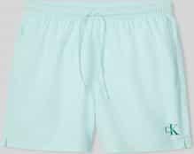 Calvin Klein Underwear Badeshorts mit Logo Detail