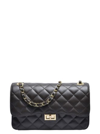 Isabella Rhea Kastanienbraun Rindsledertasche