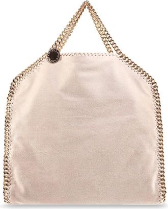 Stella McCartney Femme, Sacs, Beige, Taille: ONE Size Eco Falabella 3-Chain Sac Or