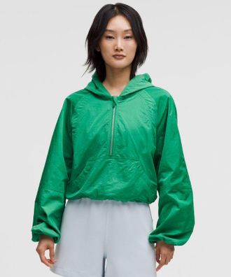 lululemon Anorak Scuba court pour Femmes - Vert - Taille 12