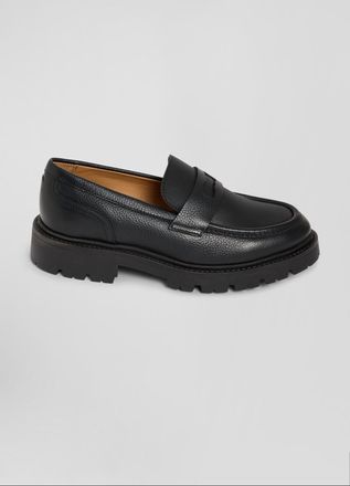 Eden Park Mocassins En Cuir Noir
