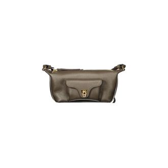Coccinelle C-Me Leder Umh&auml;ngetasche mit &Uuml;berschlag - - Bags - Damen - Braun - ONE SIZE