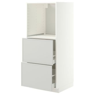 IKEA METOD / MAXIMERA Hochschrank m 2 Schubl. f&uuml;r Ofen