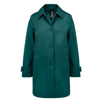 Bomboogie Femme, Manteaux, Bleu, Taille: 44 FR Windproof Softshell Trench