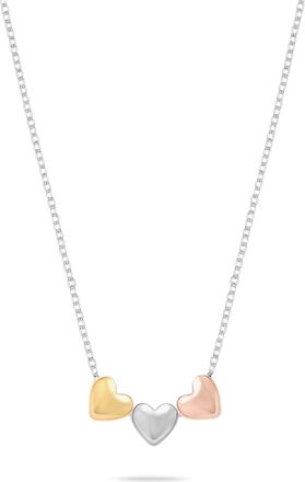 s.Oliver Necklace - Elegante Halskette aus poliertem Edelstahl - Silber - Ankerkette 40 cm - wasserfest & hautfreundlich