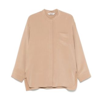 Max Mara Shirt - - Blouses & Shirts - Damen - Braun - 2XS