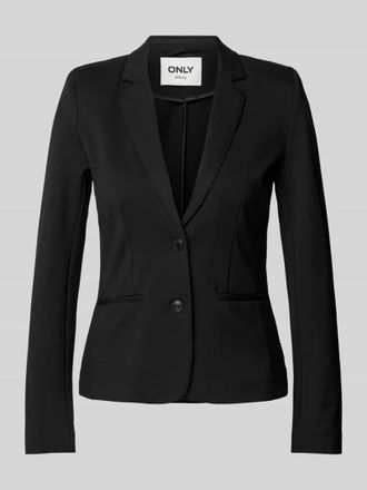 Only Slim Fit Blazer mit Leistentaschen Modell POPTRASH