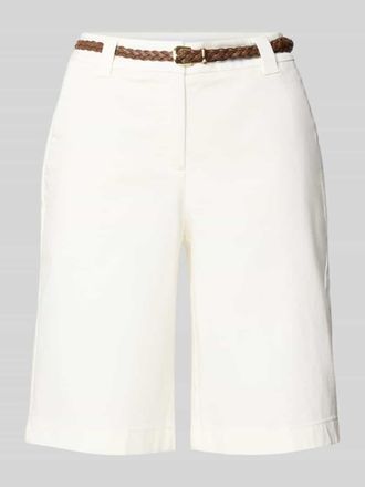 Comma Bermudas mit G&uuml;rtel