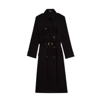 Zadig&Voltaire Accessoire de Mode Kaput &Eacute;l&eacute;gant - Femme - Manteaux - Brun - Taille: 38 FR