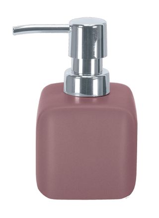 Kleine Wolke Cubic Seifenspender, Steinzeug, Beere, Ma&szlig;e ca. 73 x 127 mm