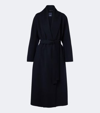 Max Mara Manteau portefeuille en laine vierge