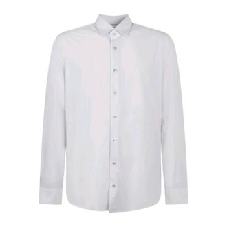 Michael Kors Homme, Chemises, Blanc, Taille: 3XL Chemise Slim Performance Stretch