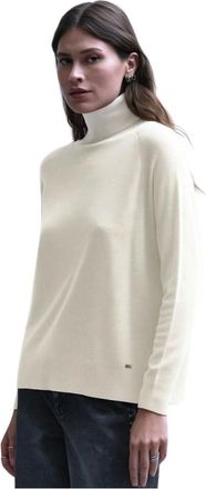 Kaos Kaos, Femme, Pulls, Beige, Taille: 36 FR Maglia Turtleneck