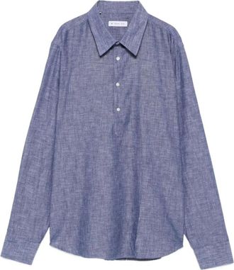 Manuel Ritz Chemise d&eacute;contract&eacute;e - Homme - Chemises - Bleu - Taille: 2XL