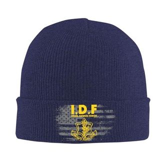 Generic Extensible Bonnet Souple Tricot&eacute;, Forces de d&eacute;fense isra&eacute;liennes (IDF), Unisexe Chapeau Tricot&eacute;, Tricoter Chapeau pour Sports, Femme, Adultes