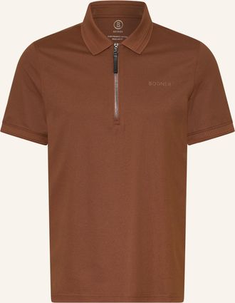 Bogner Piqu&eacute;-Poloshirt Timo Regular Fit braun