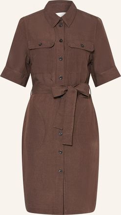Part Two Hemdblusenkleid Railipw Mit Leinen braun